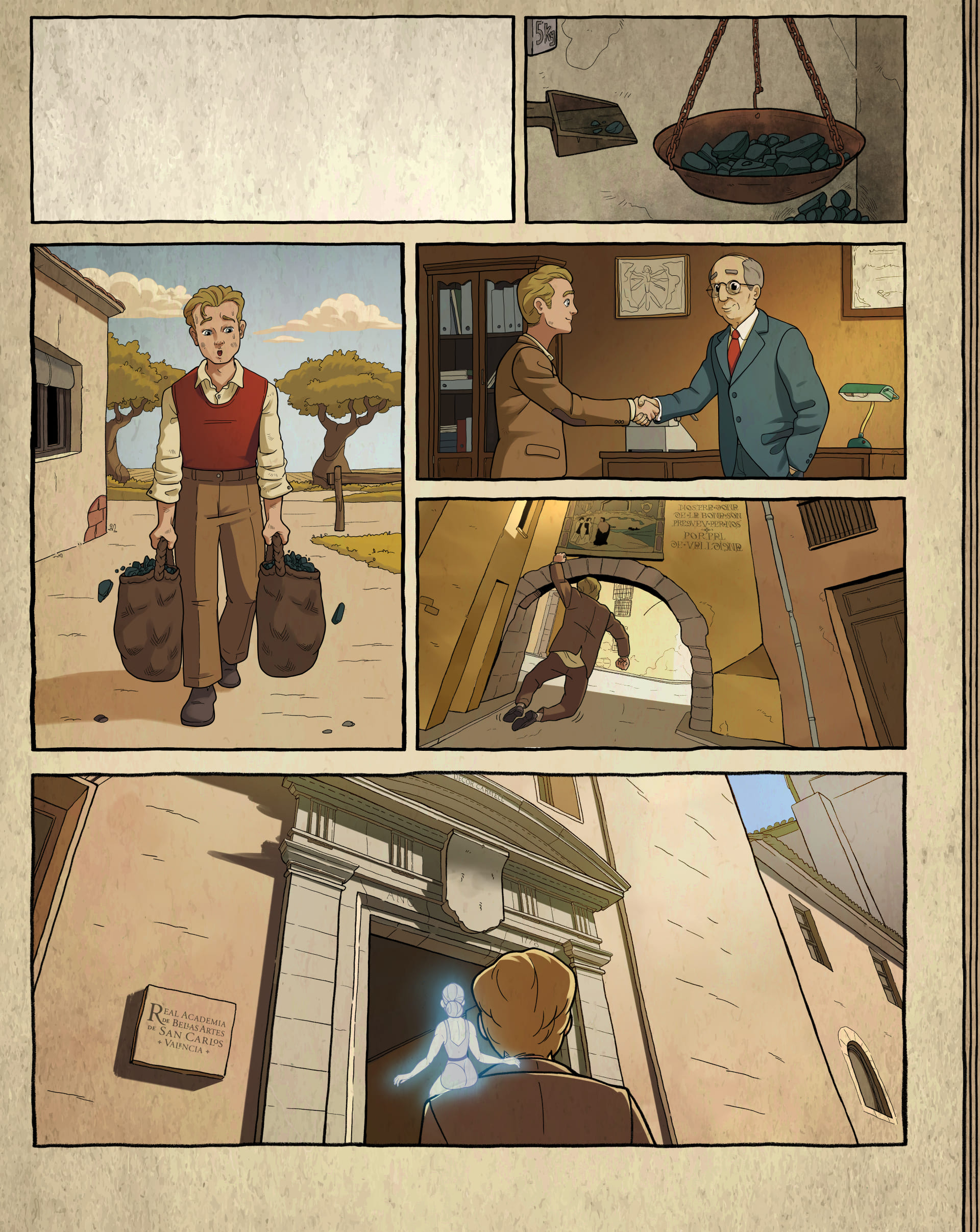 Efest – Ilustración y desarrollo visual para documental animado. – APIV